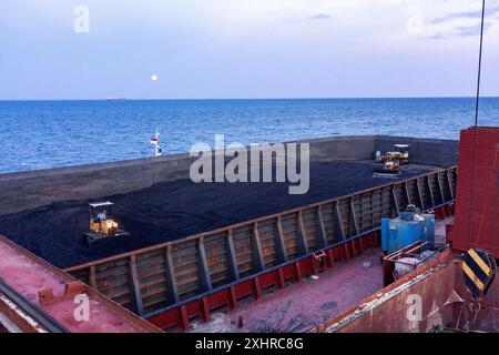 Borneo, Indonesia: The Floating Solution Coal Offshore Transshipment ...