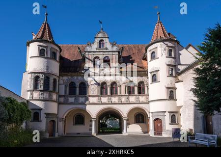 The historic chancery building of Constance Town Hall in the old town ...