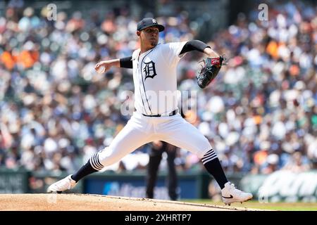 Detroit Tigers pitcher Keider Montero throws against the Milwaukee ...