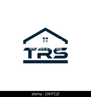 TRS logo. T R S design. White TRS letter. TRS, T R S letter logo design ...