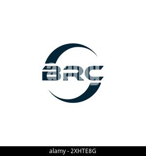 BRC logo. B R C design. White BRC letter. BRC, B R C letter logo design ...
