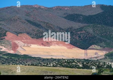 Restoration and reclamation of former gravel quarry on foothills ...