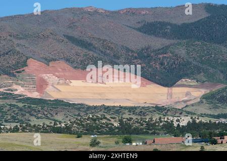 Restoration and reclamation of former gravel quarry on foothills ...