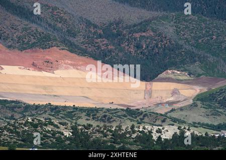 Restoration and reclamation of former gravel quarry on foothills ...