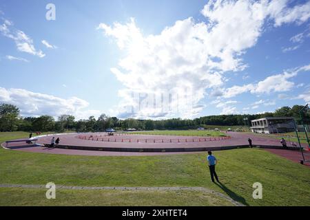Shibetsu at Shibetsu City Athletic Stadium, Hokkaido, Japan. 1st July ...