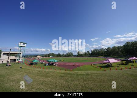Shibetsu at Shibetsu City Athletic Stadium, Hokkaido, Japan. 1st July ...