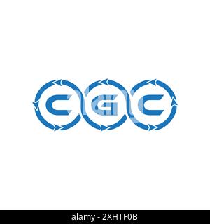 CGC logo. C G C design. White CGC letter. CGC, C G C letter logo design ...
