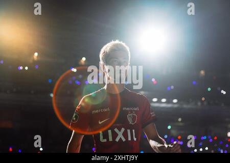 Kanagawa, Japan. 14th July, 2024. Yuma Suzuki (Antlers) Football/Soccer ...