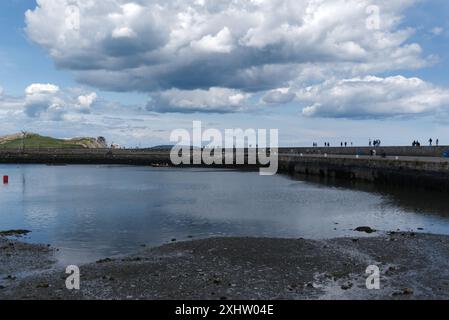 Ireland - Howth Promenade Stock Photo - Alamy