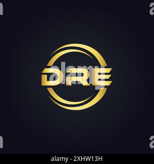 D R E design. White DRE letter. DRE, D R E letter logo design. D R E ...