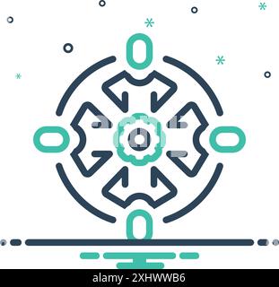 Icon for teamwork, fellow workers Stock Vector Image & Art - Alamy