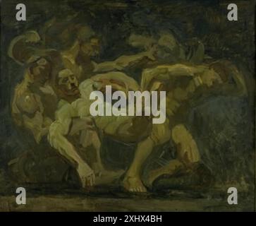 Oluf Hartmann - The Fight for the Corpse of Patroclus Stock Photo - Alamy