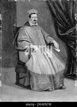 Domenichino - Portrait of Cardinal Borghese Stock Photo - Alamy