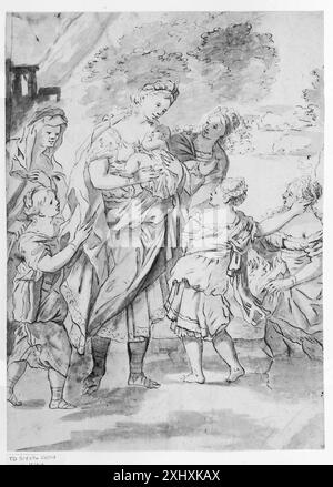 Luca Giordano (1634-1705) - Moses and the Brazen Serpent Stock Photo ...