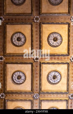 Traditional Venice interior ceiling detail Stock Photo - Alamy