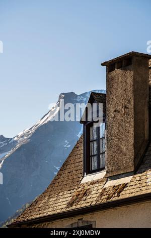 Laruns, France, HDR Image Stock Photo - Alamy