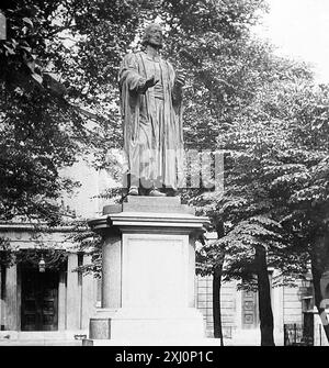 John Wesley Statue Stock Photo - Alamy