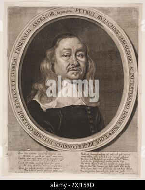 This copper engraving by Albert Haelwegh and Karel van Mander III ...
