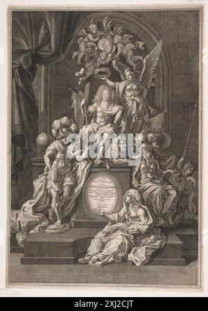 This engraving by Andreas Reinhardt and Gottfried Fuchs depicts ...