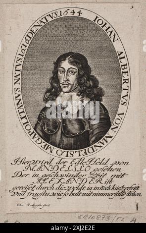 This copper engraving portrait of Johann Albert Fabricius, created by ...