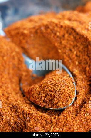 Ground Espelette pepper Stock Photo - Alamy