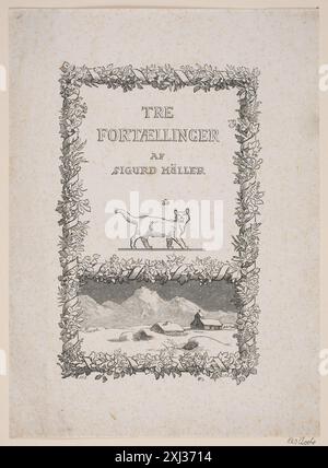 Woodcut illustration by Johan Frederik Rosenstand, H.C. Henneberg, and ...