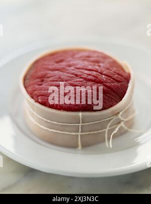Tournedos slice of steak Stock Photo - Alamy