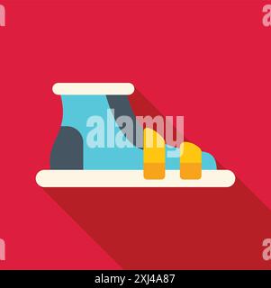 Orthopedic boot helping with ankle and foot injury recovery, providing ...