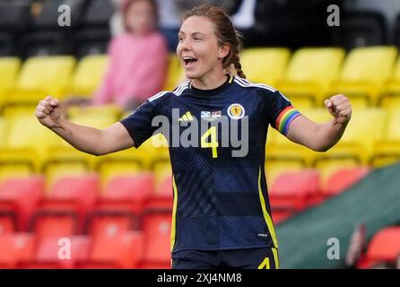 Scotland's Rachel Corsie during the UEFA Women's Nations League, League ...