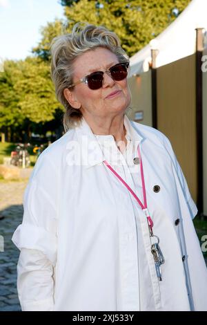 Gitte Haenning-Johansson arriving for the anniversary premiere of ...