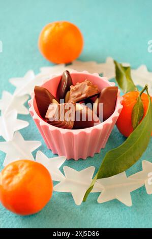 candy with mandarin Stock Photo - Alamy