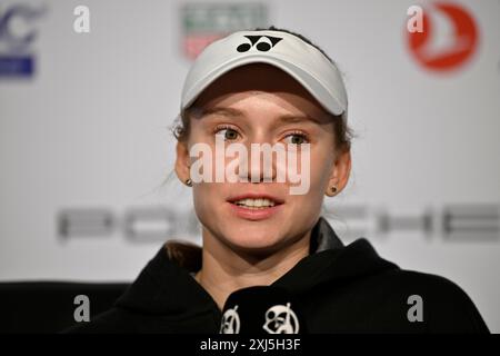 Elena Rybakina (KAZ) portrait, press conference, PK, interview ...