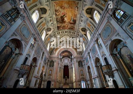 Ceiling of Encarnaçao church, Lisbon Stock Photo - Alamy