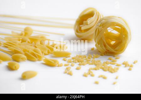 long and short pasta Stock Photo - Alamy