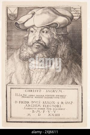 This portrait by Albrecht Dürer depicts Elector Frederick the Wise of ...