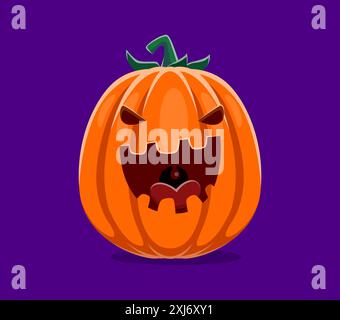 A cartoon illustration of a number zero monster smiling and happy Stock ...