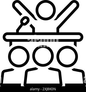 Icon for officials,auditorium Stock Vector Image & Art - Alamy