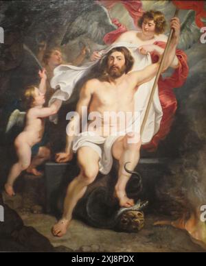 'Christ Triumphant over Sin, Death, and the Grave' by Peter Paul Rubens ...