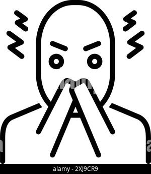 Icon for fears,phobia Stock Vector Image & Art - Alamy