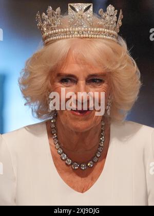 Queen Camilla leaves after opening Ratho Library in Newbridge ...