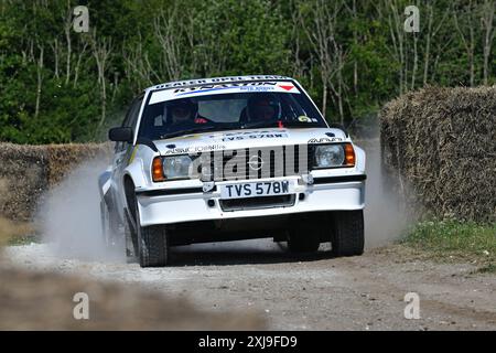 Paul Kynaston, Opel Ascona 400, Forest Rally Stage, Birth of Stage ...