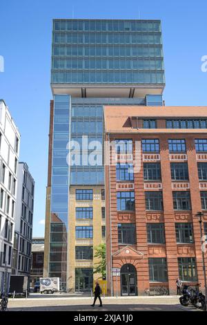 Narva-Hochhaus, Oberbaum City, Naglerstraße, Friedrichshain ...