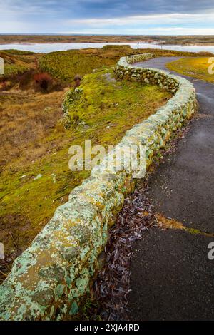 Interstate 90 Highway rest stop and picnic tables at Sprague ...
