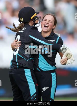 England's Alice Capsey bowling during the first Women's One Day ...