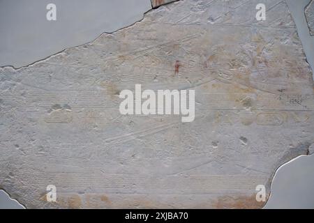 Royal fleet returning with captured Asiatics. Detail from the mortuary ...
