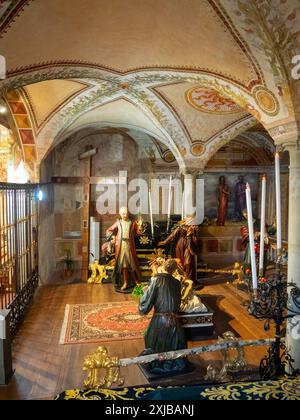 oratorio dei disciplini, clusone, italy Stock Photo - Alamy