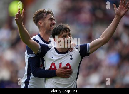 Tottenham Hotspur's Will Lankshear celebrates scoring their side's ...