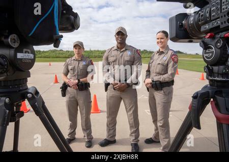 Florence Texas USA, April 23 2024: Female Texas Department of Public ...