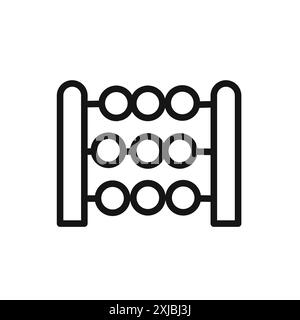 Abacus icon linear vector graphics sign or symbol set for web app ui Stock Vector Image & Art ...