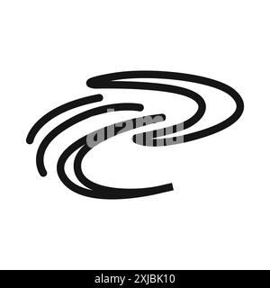 Boomerang Icon linear vector graphics sign or symbol set for web app ui ...